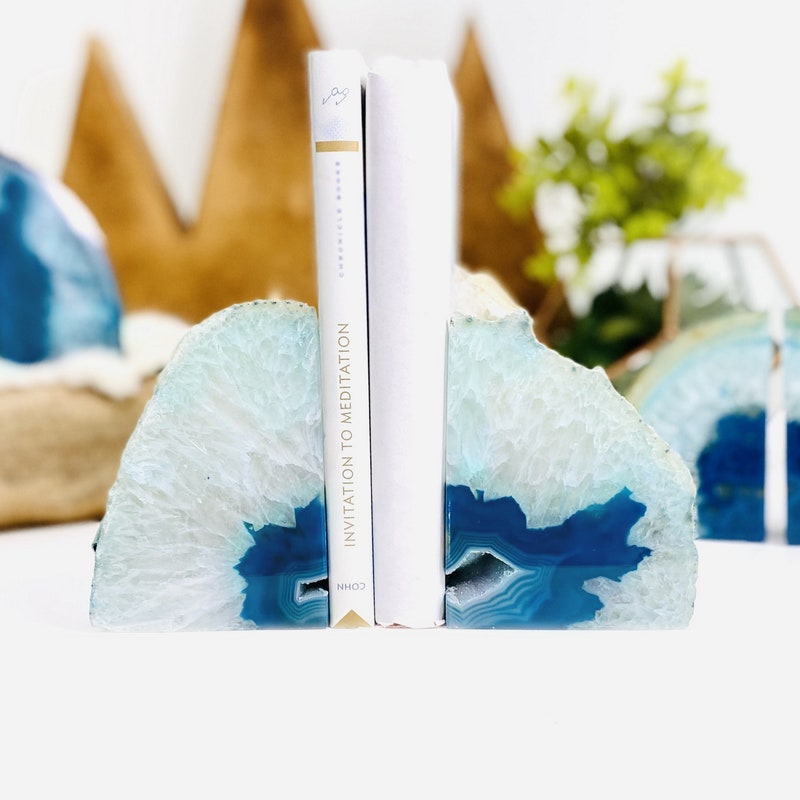 Geode Bookends - Etsy