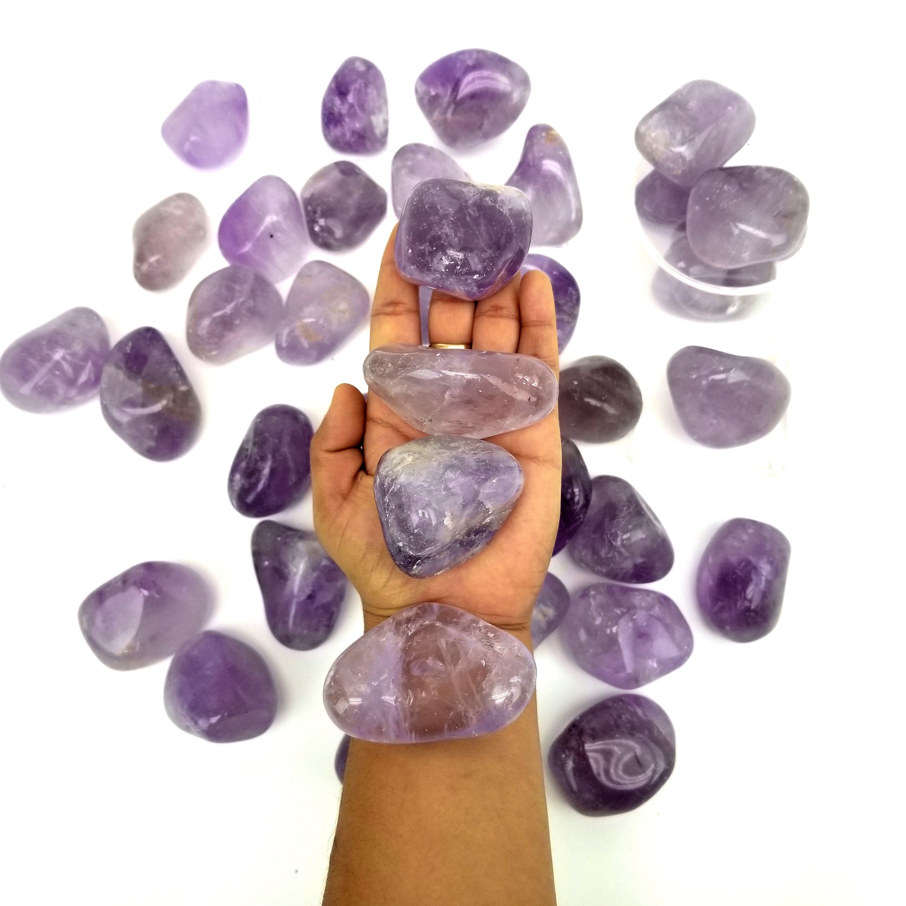 Rocks & Geodes Home Décor Tumbled Stone WRHS2-S23-B9-01 Tumbled ...