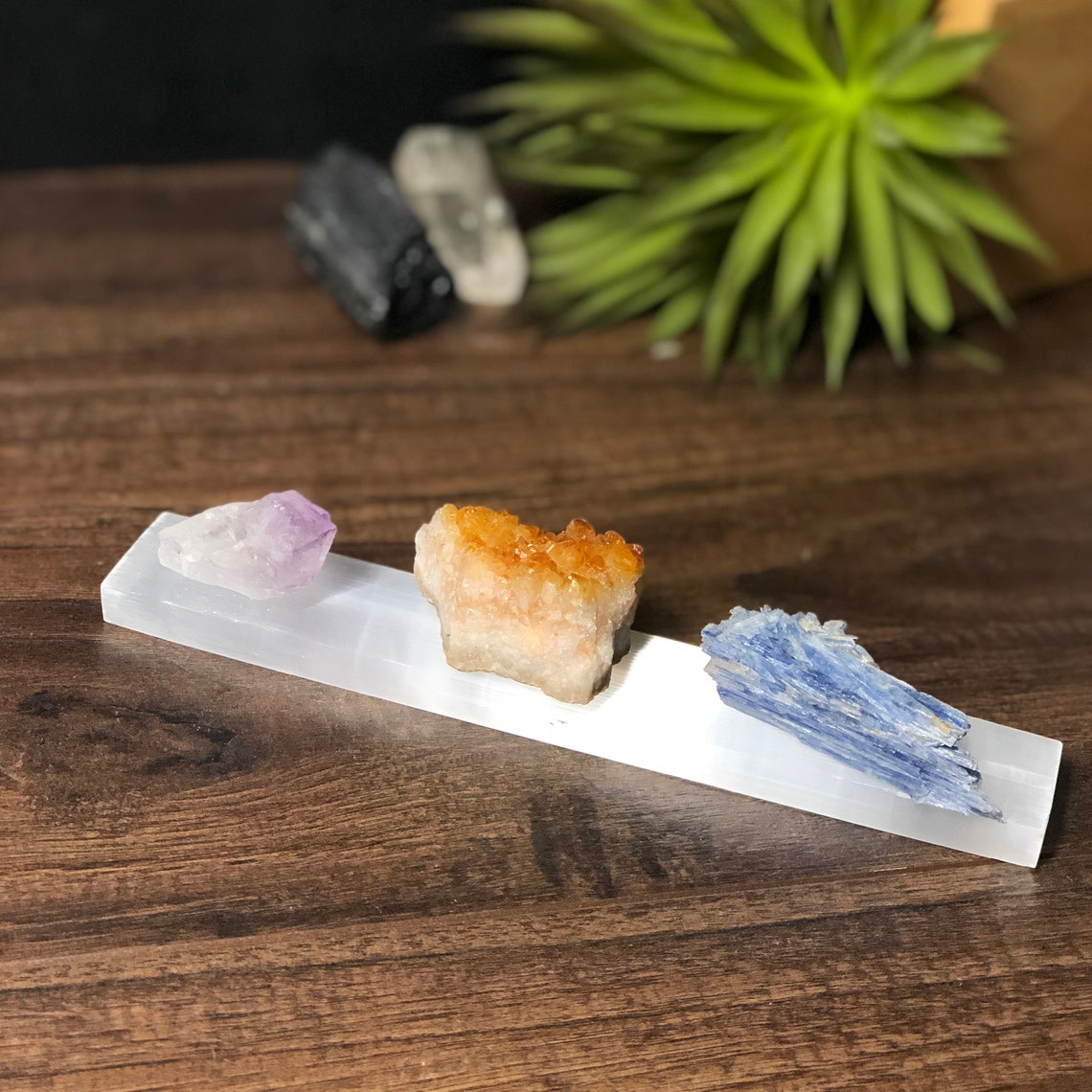 Selenite Bars Long Polished Gypsum Rod Metaphysical - Etsy