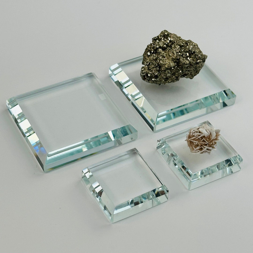 Glass Mineral Base - by Size - Etsy