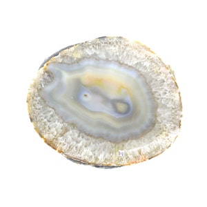 Agate Platter Natural - Large Size - 23 Cm UP - Thick Agate Slab ...
