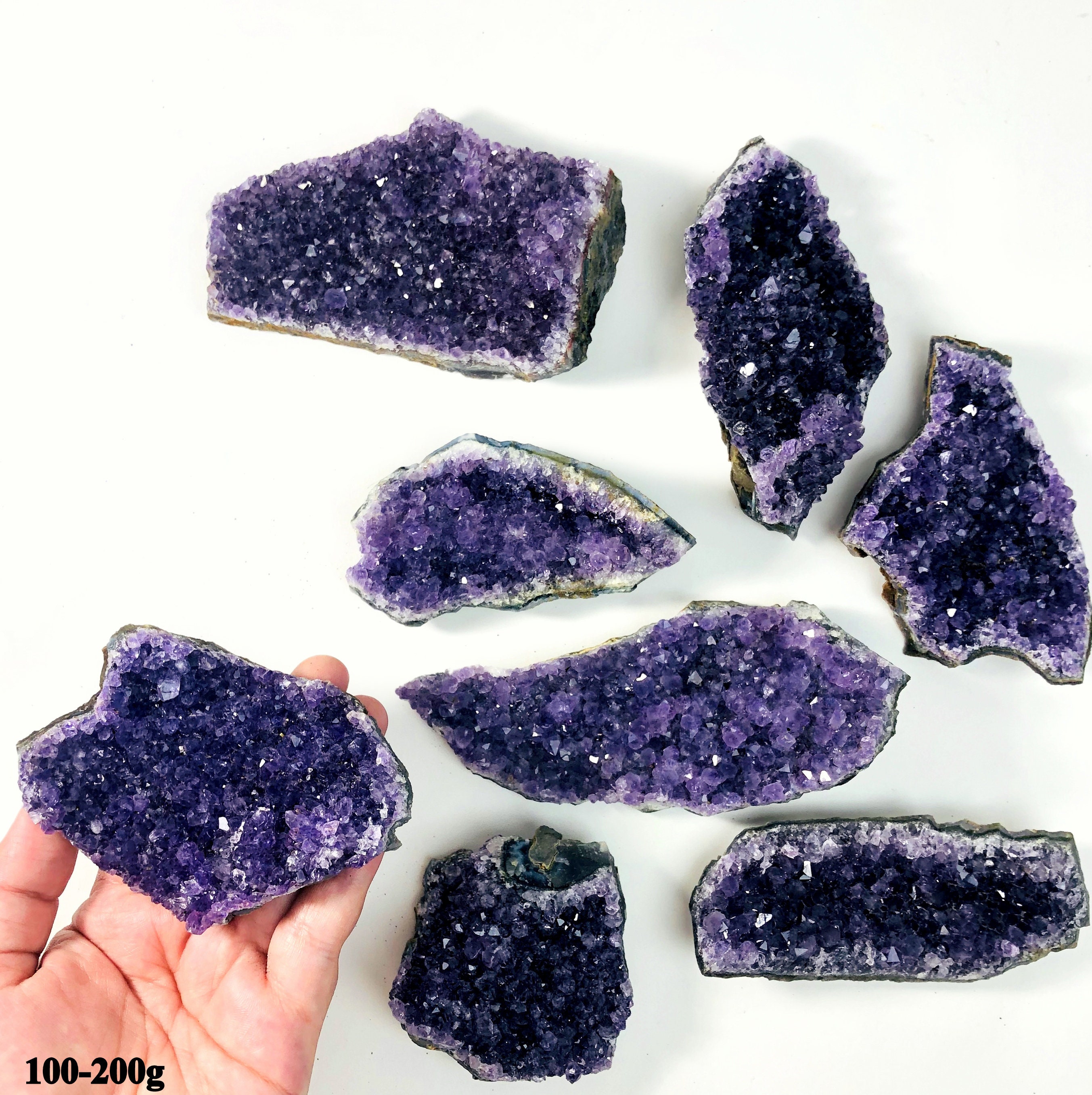 Amethyst Raw High Grade Clusters by Weight RK26 - Etsy