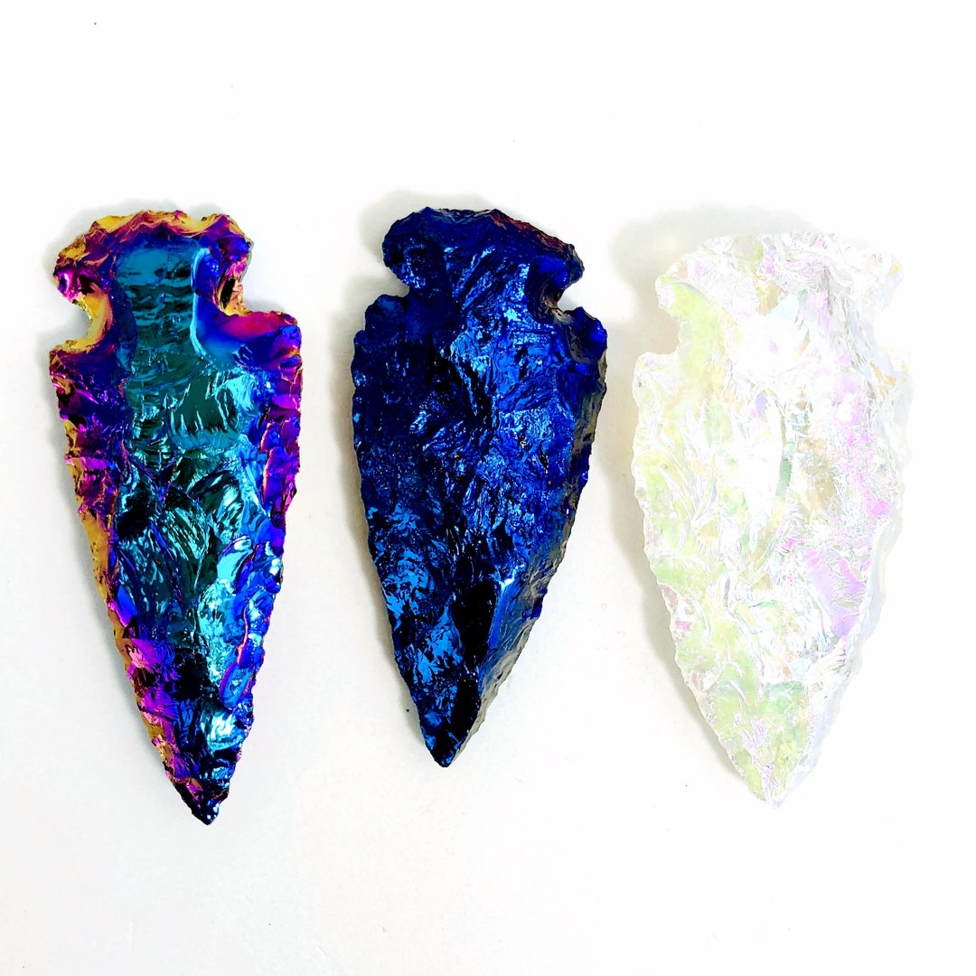 Titanium Glass Arrowheads (RK36B26) - Etsy