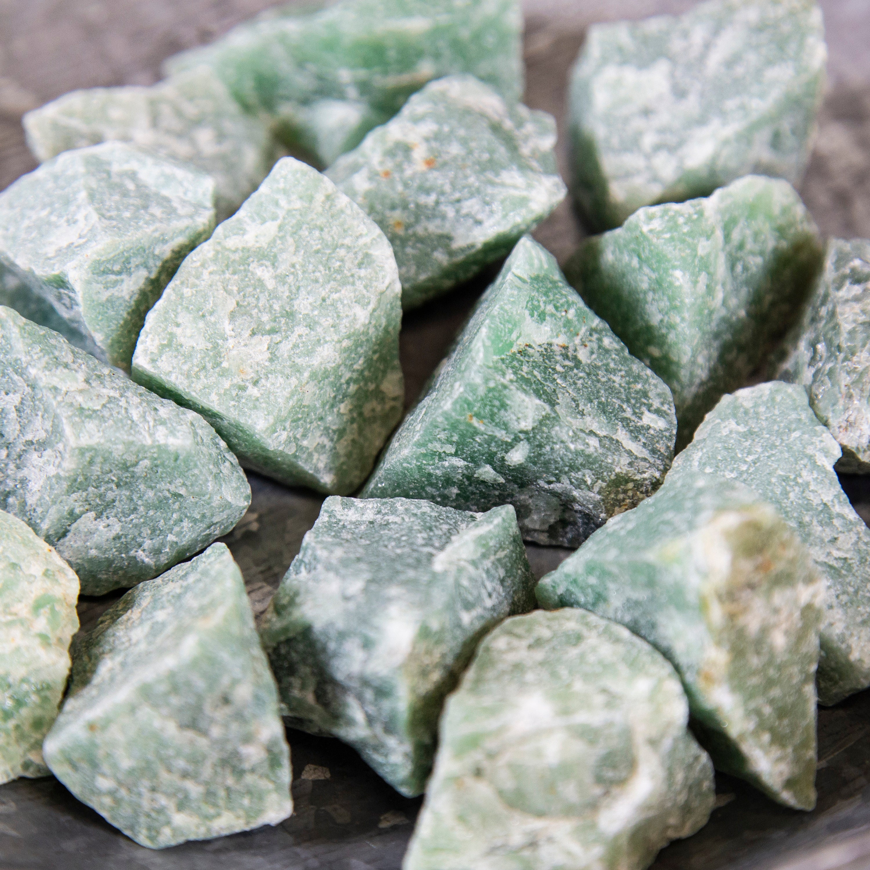 Green Quartz Chunks 1 Lb Bag Raw Chunks Rough Stone - Etsy