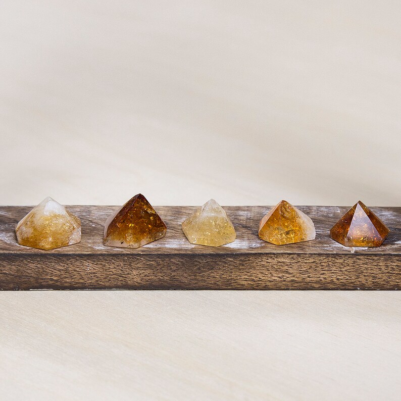 Hexagonal Pyramid Amethyst Citrine Rose Quartz Crystal - Etsy