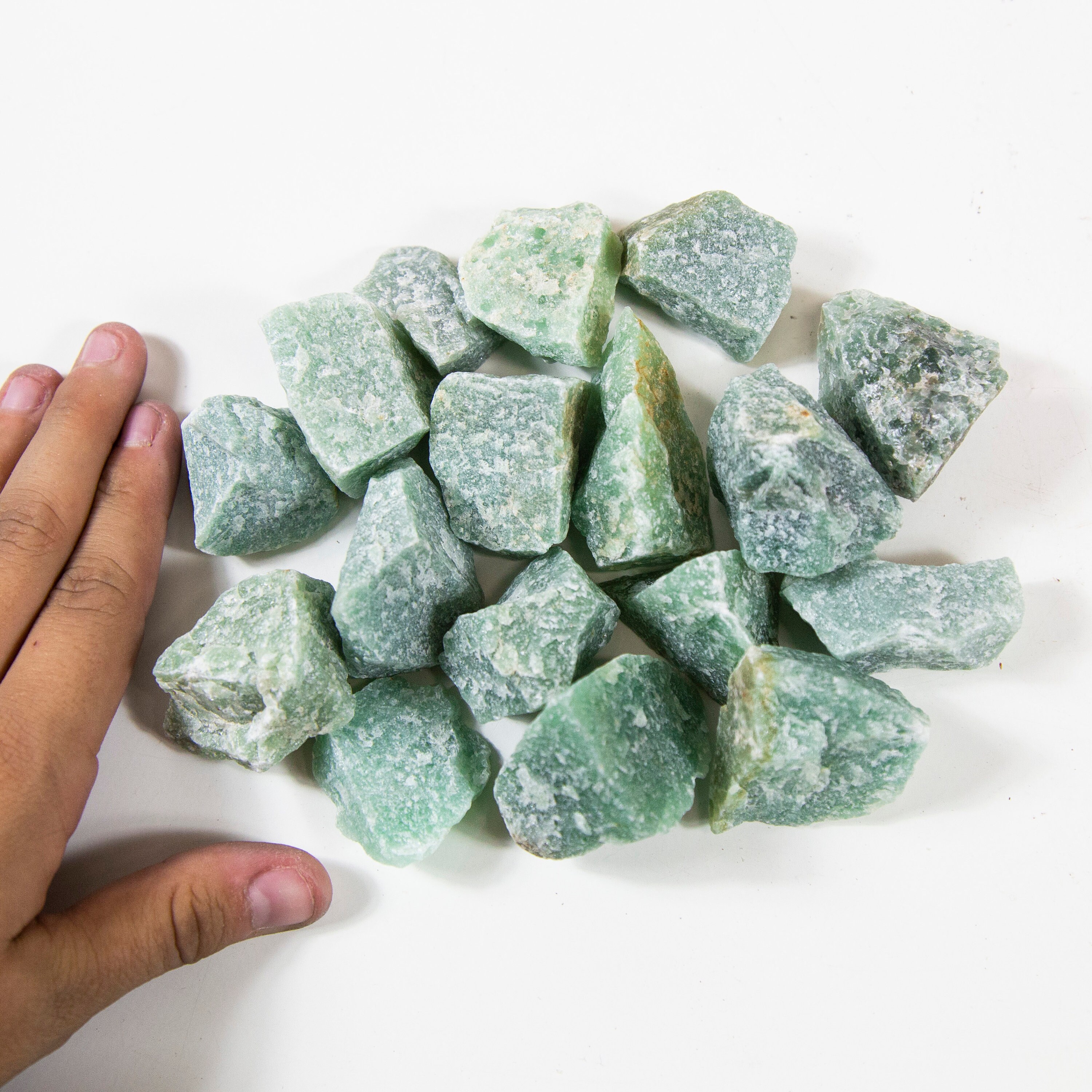 Green Quartz Chunks 1 Lb Bag Raw Chunks Rough Stone - Etsy