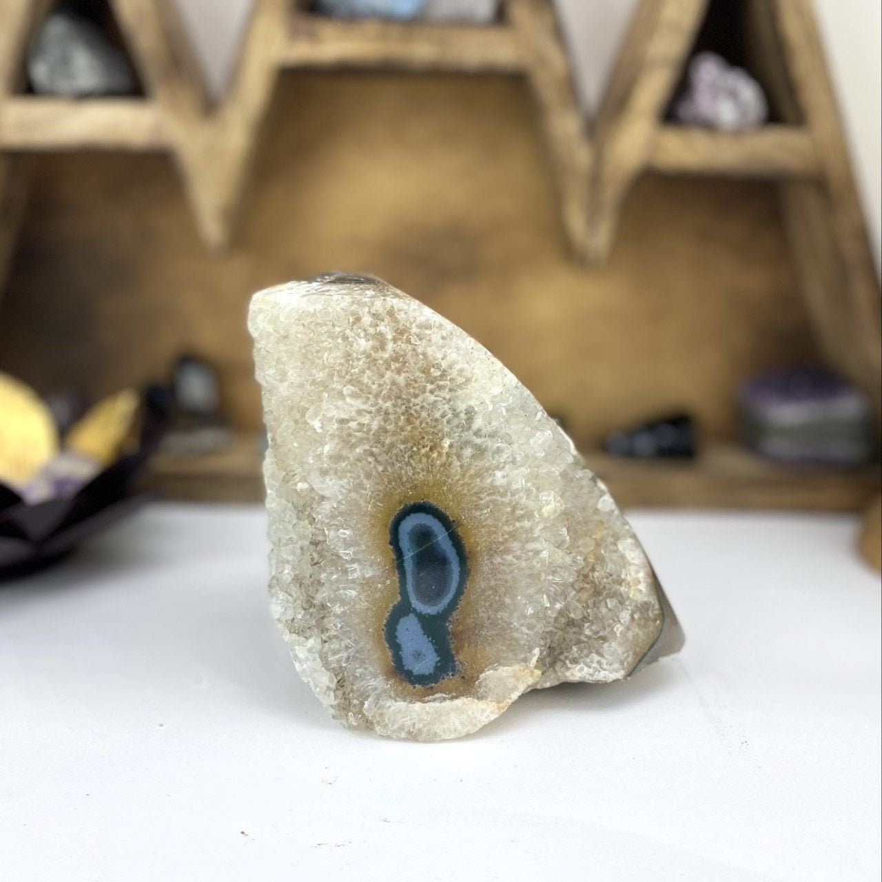 Agate Stalactite Freeform Cut Base Polished Stone - Etsy