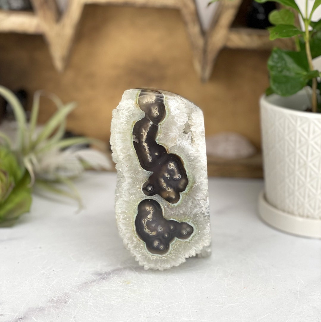 Agate Stalactite Freeform Cut Base - OOAK - (DOOAK-S43-03) - Etsy UK