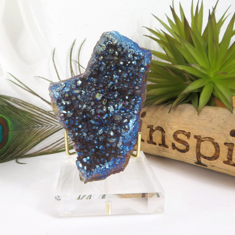 Crystal Display Stand Acrylic Gem Holder Feng Shui | Etsy