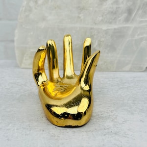 Crystal Sphere Stand - Hand Holder for Spheres or Other Crystals - Etsy