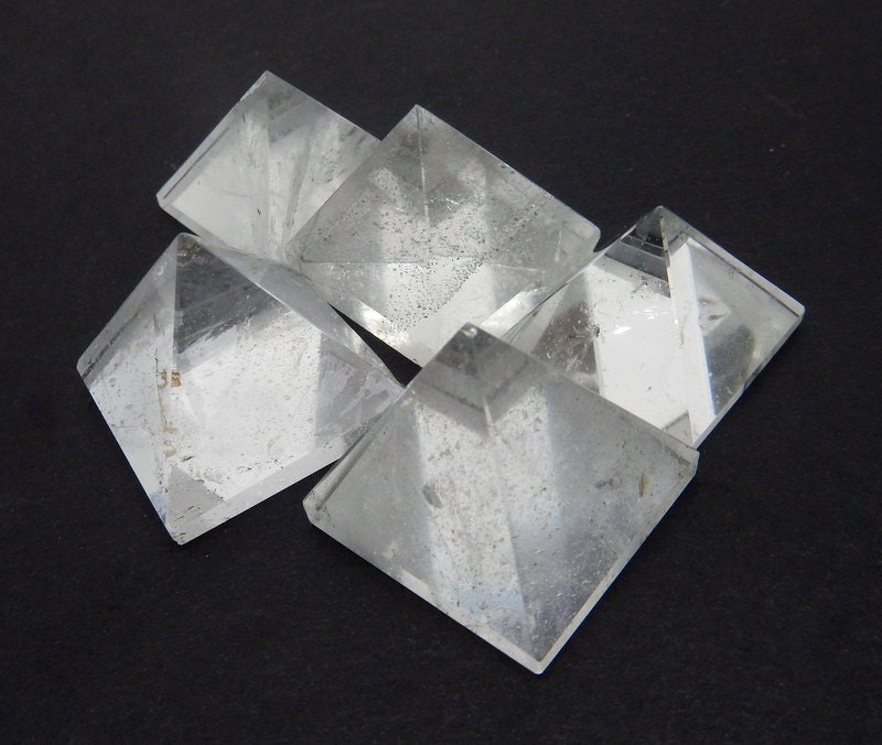 Crystal Quartz Pyramid Pyramid Shaped Crystal Quartz Stone - Etsy