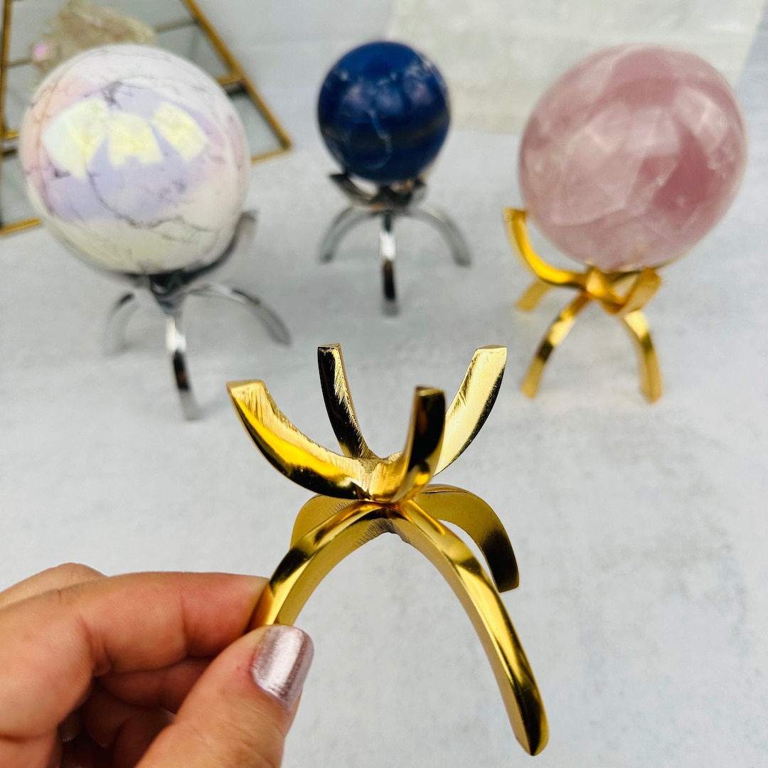 Metal Claw Stand - Sphere Holder Holds Other Crystals - Etsy