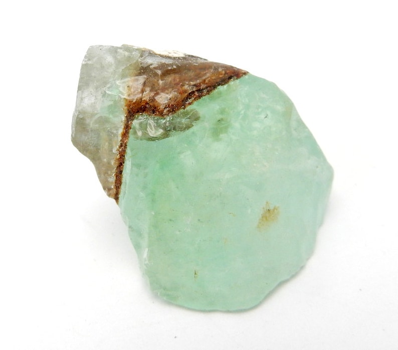 Light Green Calcite Stone Wire Wrapping Chakra Raw Stone - Etsy