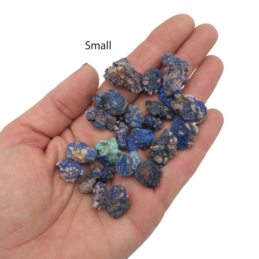 Raw Azurite Crystal Stone – Rich Blue Chakra Healing - Etsy