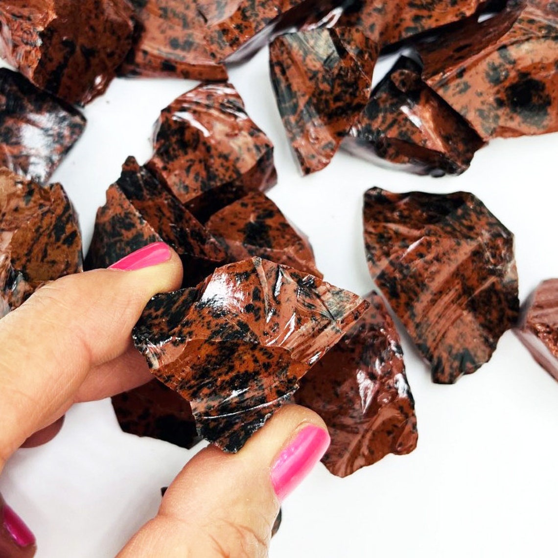 Coffee Obsidian Natural Stone - Rough Crystal - Etsy