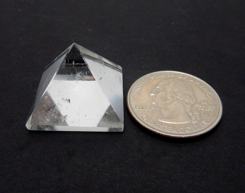 Crystal Quartz Pyramid Pyramid Shaped Crystal Quartz Stone - Etsy
