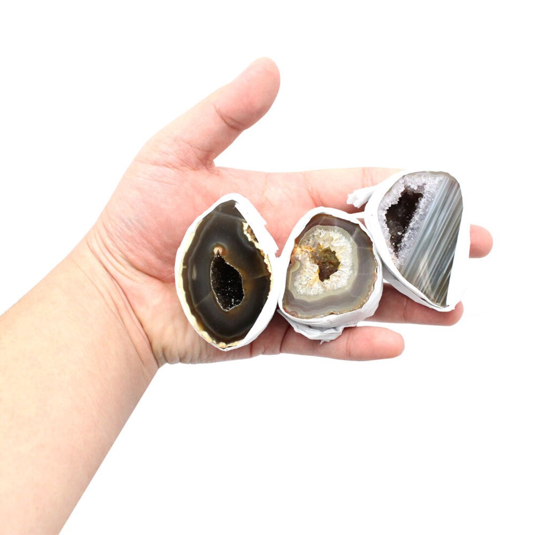 Natural Geode From Brazil by Piece - Style B Crystals and Minerals - Etsy