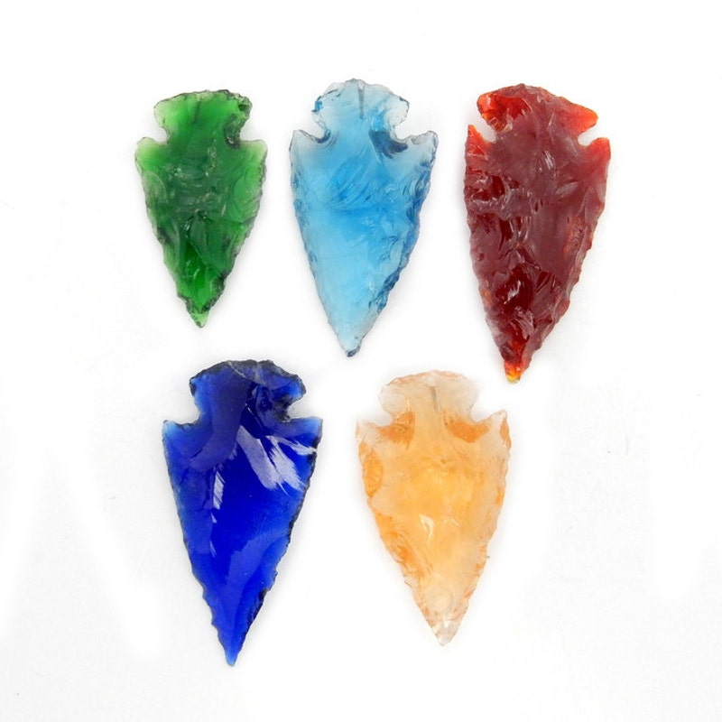 Glass Arrowheads - Etsy