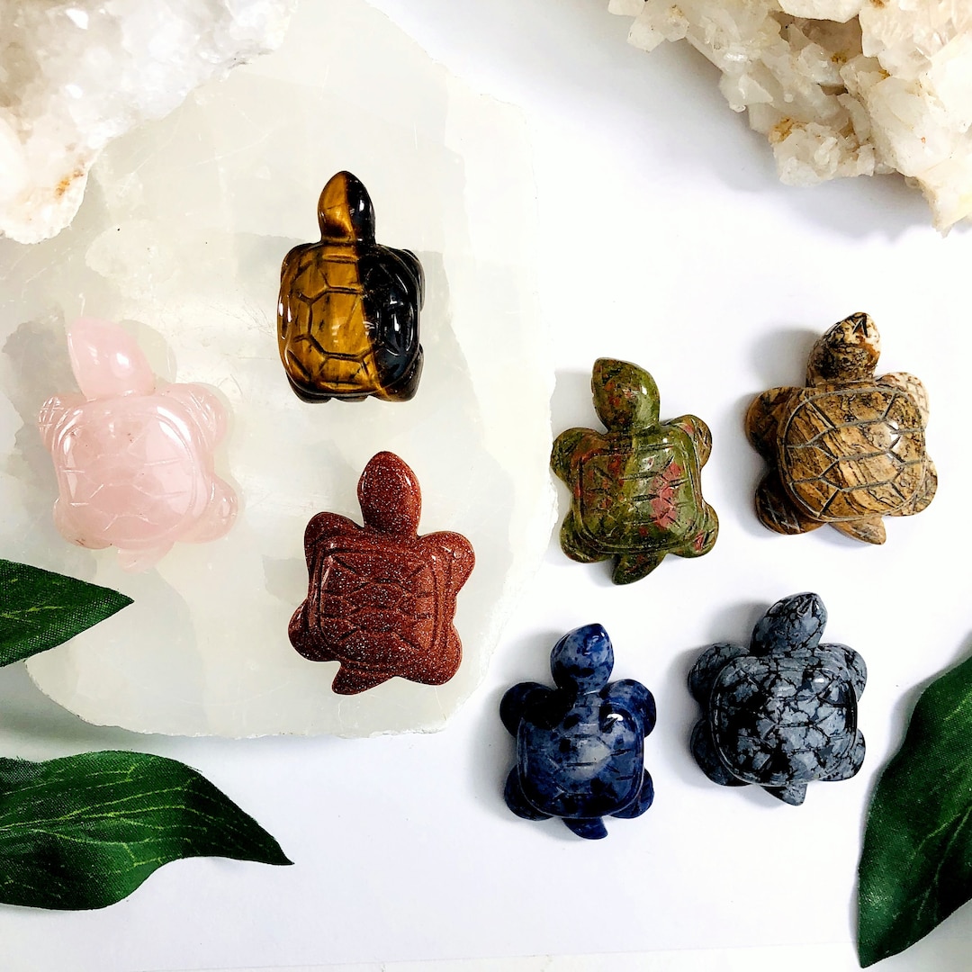 Turtle Gemstone Cabochons - Large - Etsy