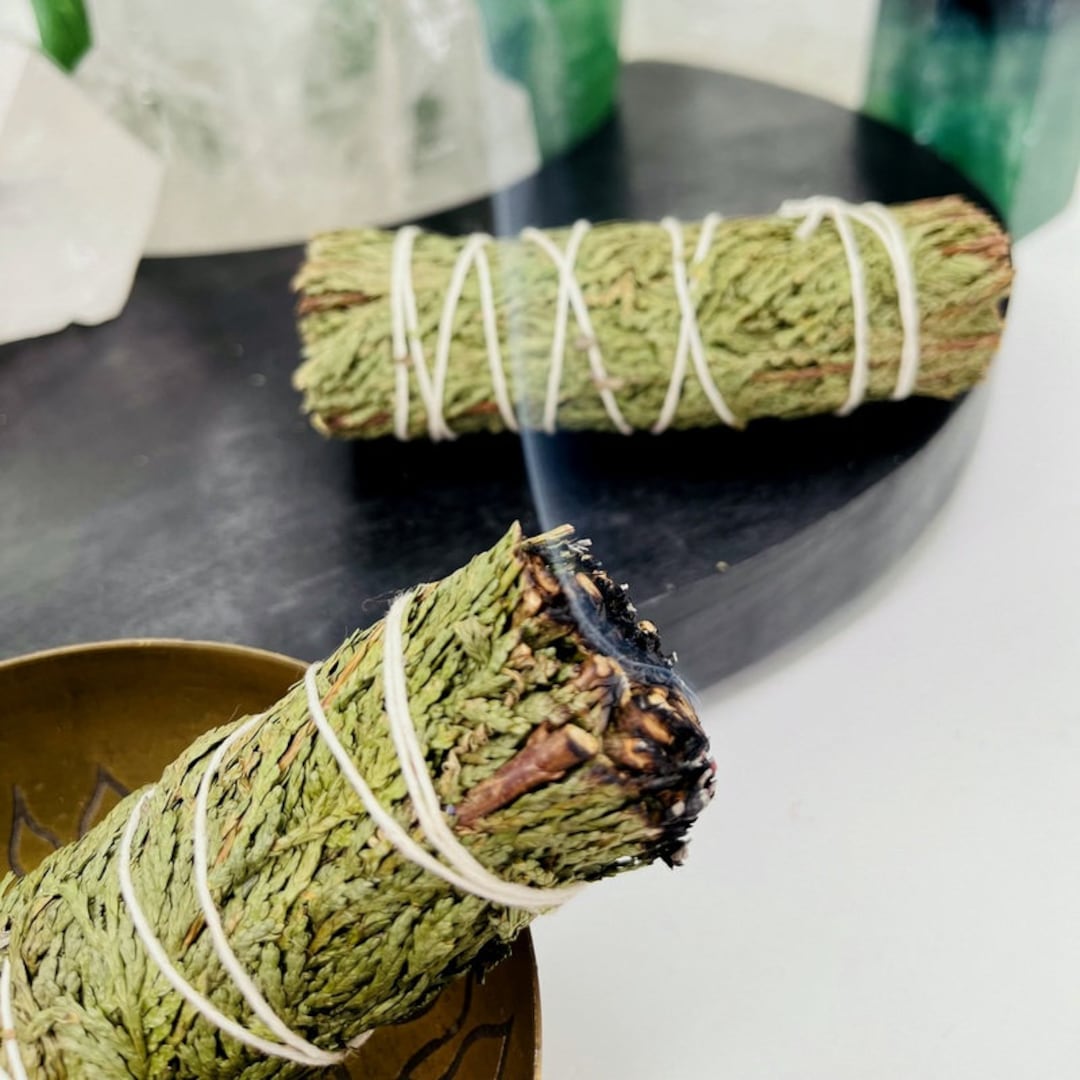 Cedar Smudge Bundles - Etsy