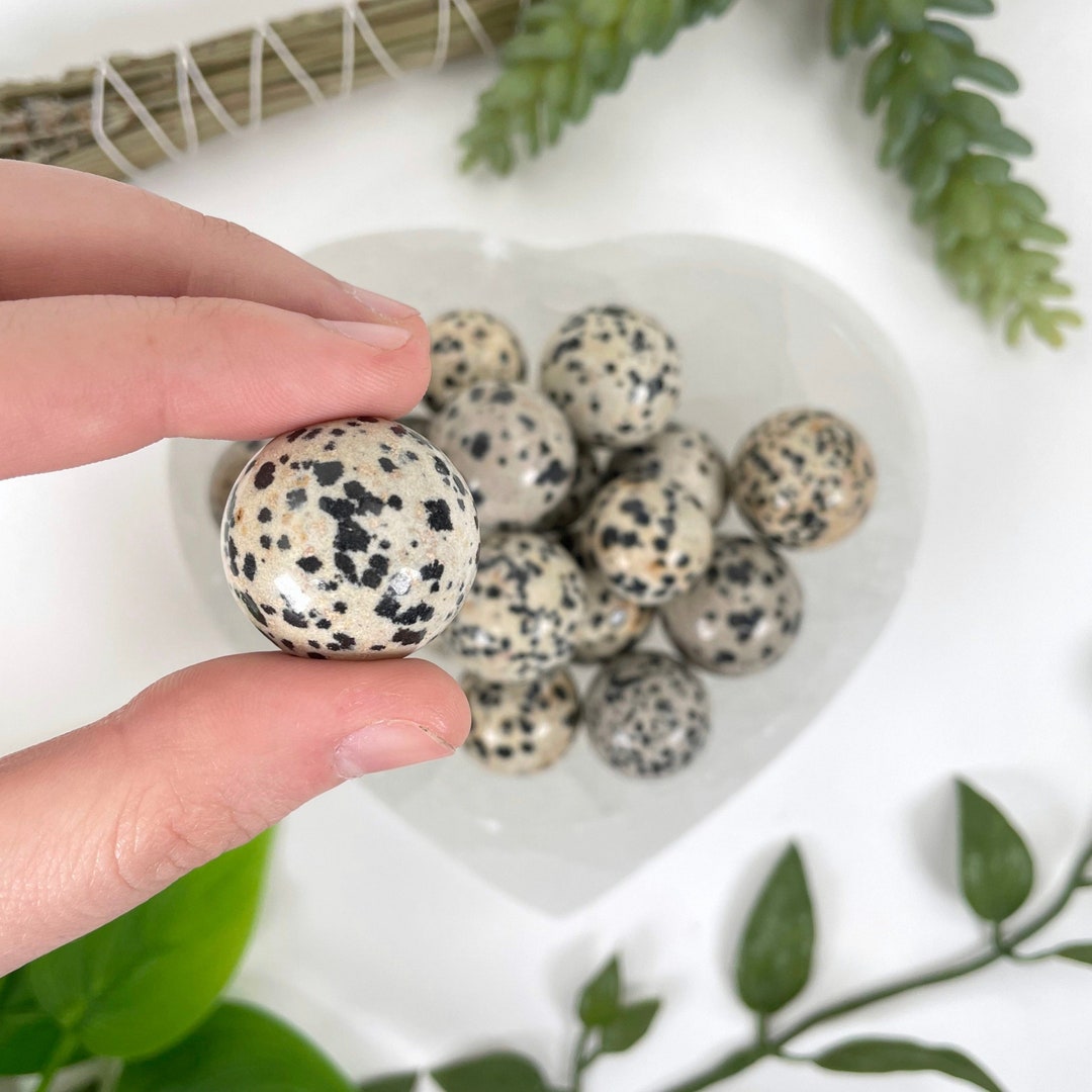 Dalmatian Jasper Sphere Crystal Ball - Etsy
