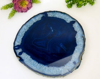 Blue Agate Platter | Etsy