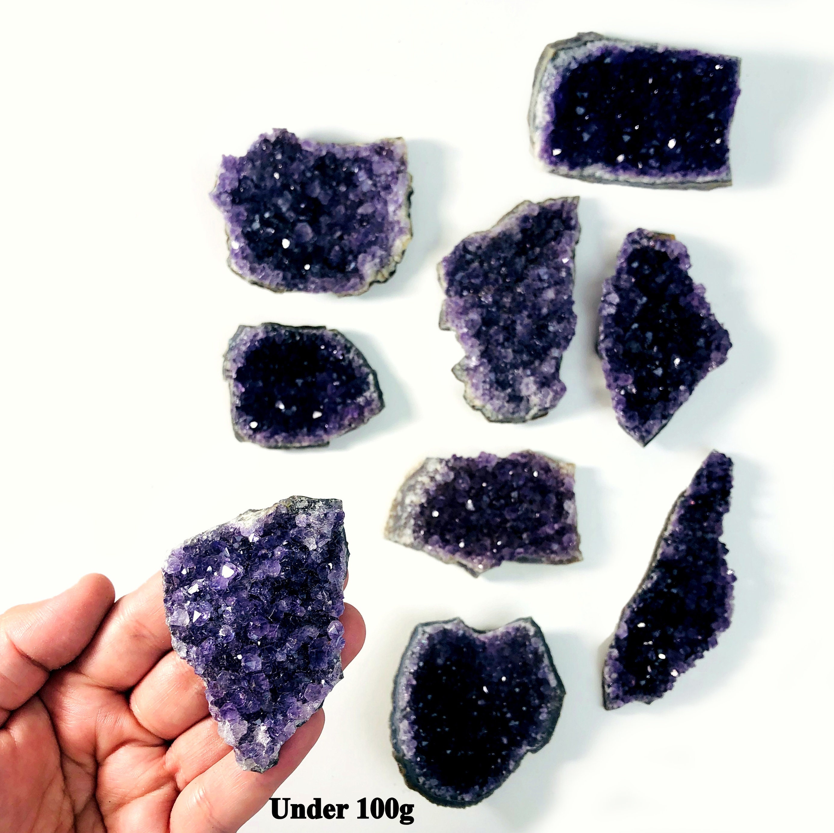 Amethyst Raw High Grade Clusters by Weight RK26 - Etsy