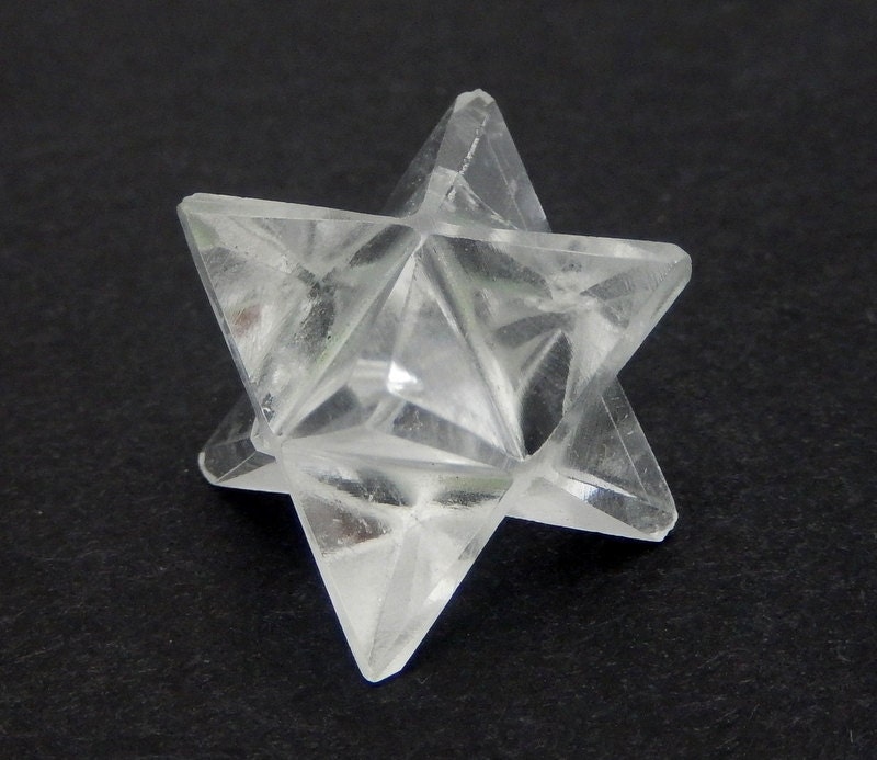 Merkaba Star Crystal Quartz Merkabah Star Chakra - Etsy