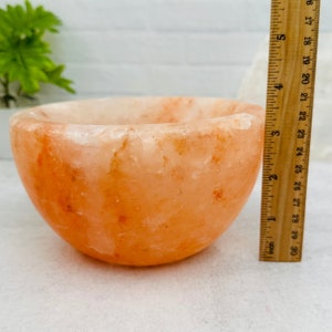 Himalayan Salt Bowl Crystal Bowl - Etsy