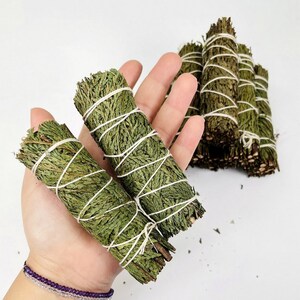 Cedar Smudge Bundles - Etsy