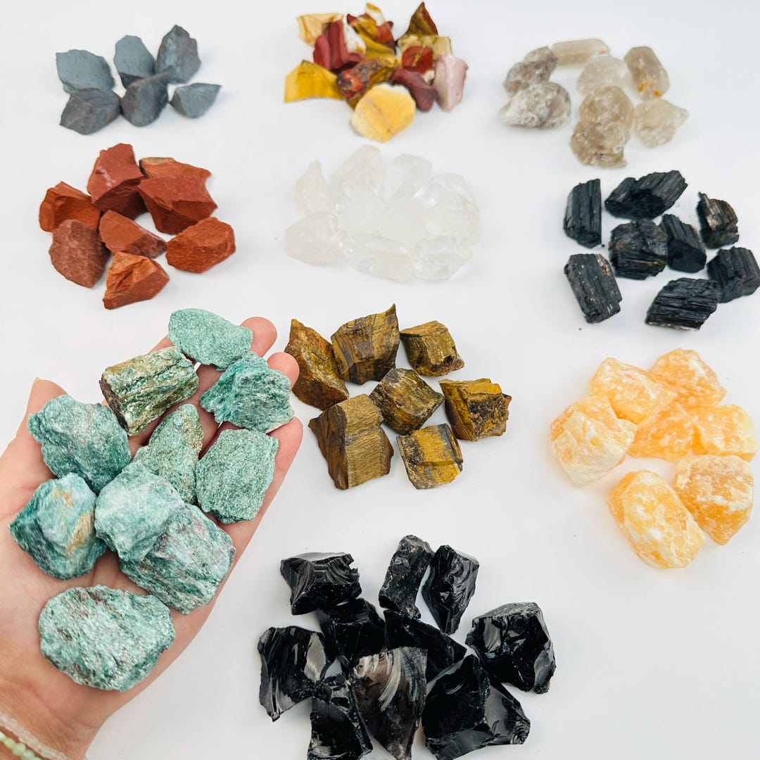 Rough Stone Crystals - 1/2 or 1 Pound - Bulk Wholesale Crystals ...