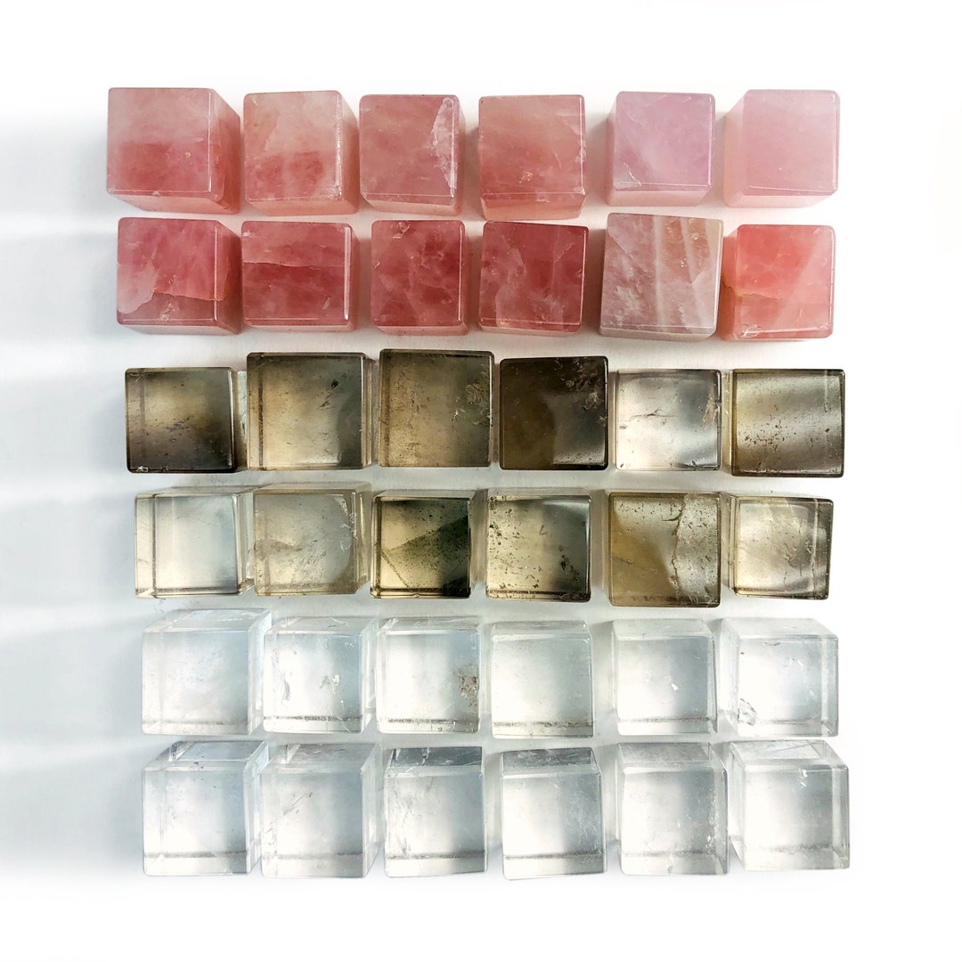 Gemstone Cubes 6 Sides - Etsy