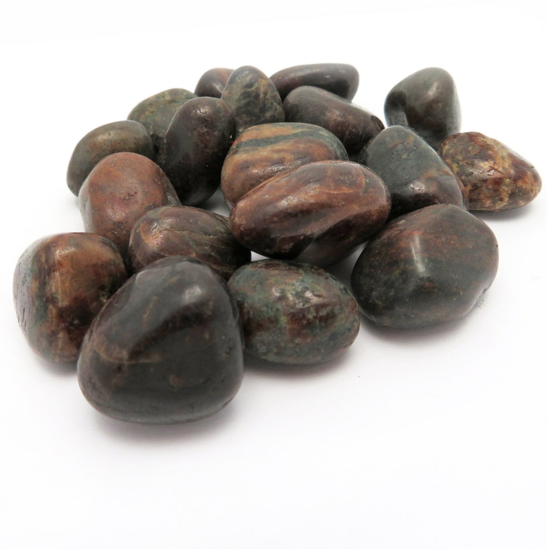 Blood Stone Tumbled Stone - 1/2 Lb Bag Polished Stones - (TS-142) - Etsy