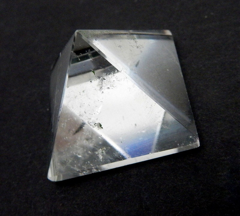 Crystal Quartz Pyramid Pyramid Shaped Crystal Quartz Stone - Etsy