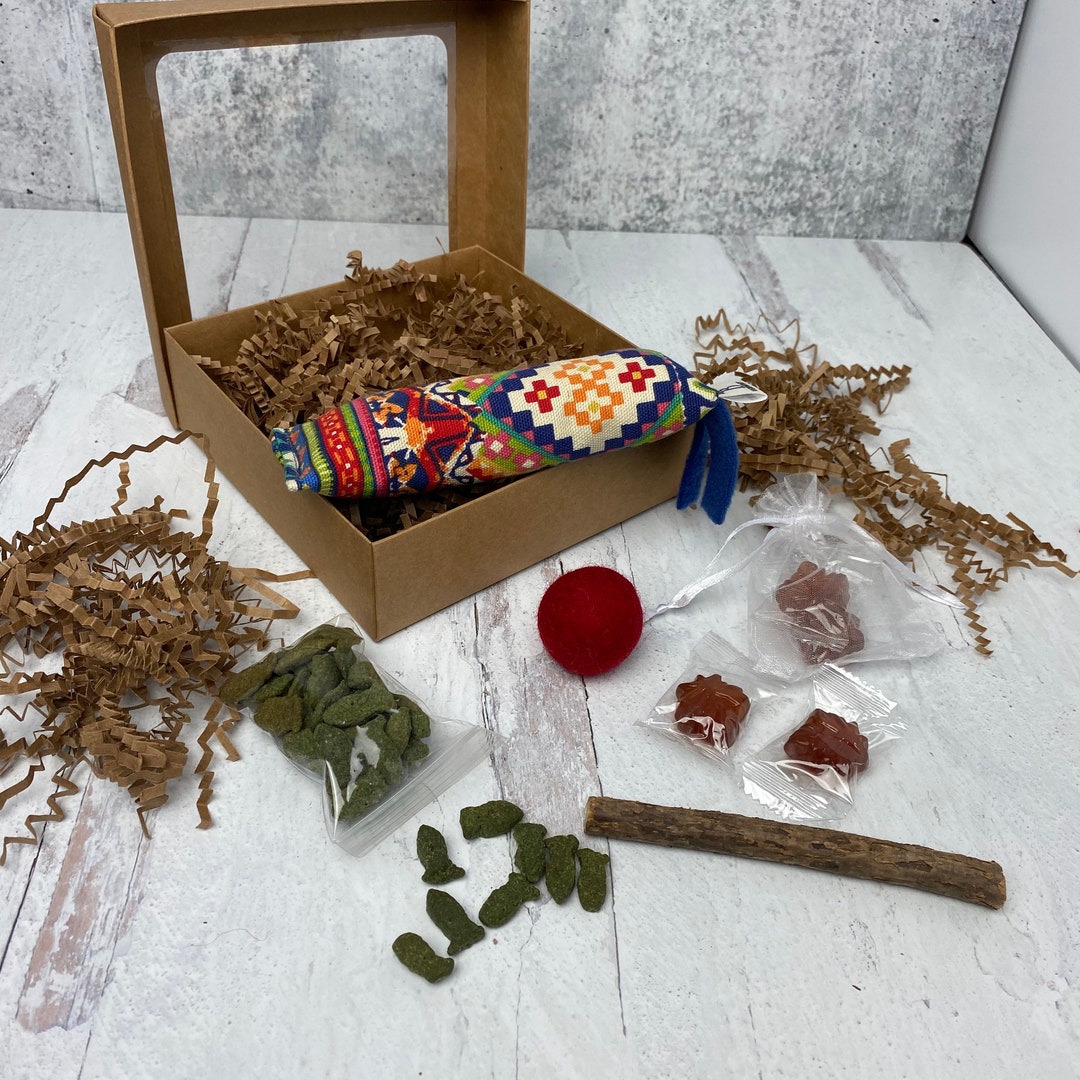 Cat Toy Gift Box "virtual Bear Hug" Cheer up Gift by Simply B Vermont ...