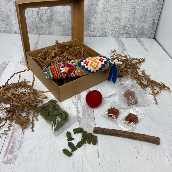 Cat Toy Gift Box virtual Bear Hug Cheer up Gift by - Etsy