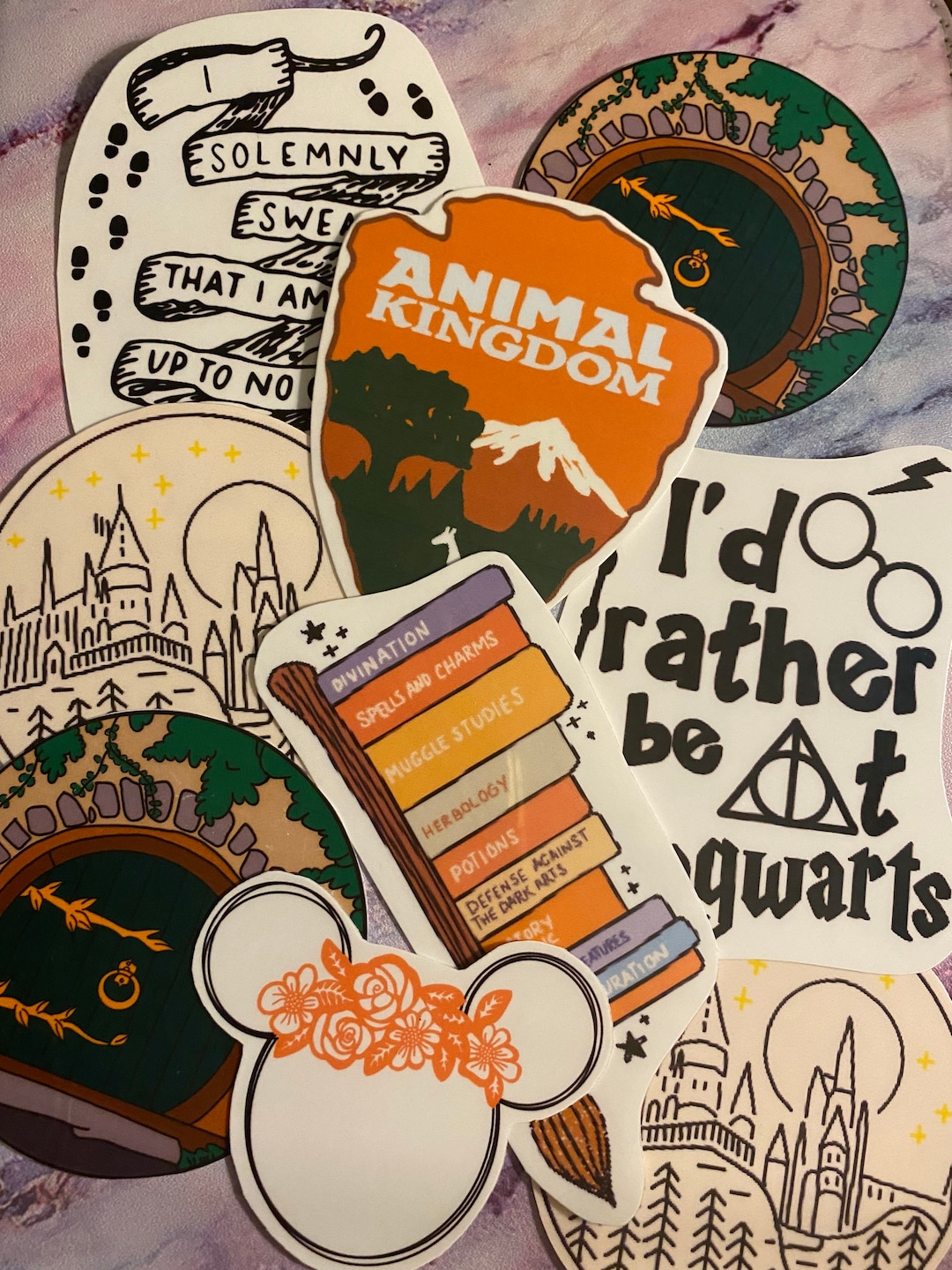 Handmade Vinyl Stickers- Movie and Tv Stickers - Etsy