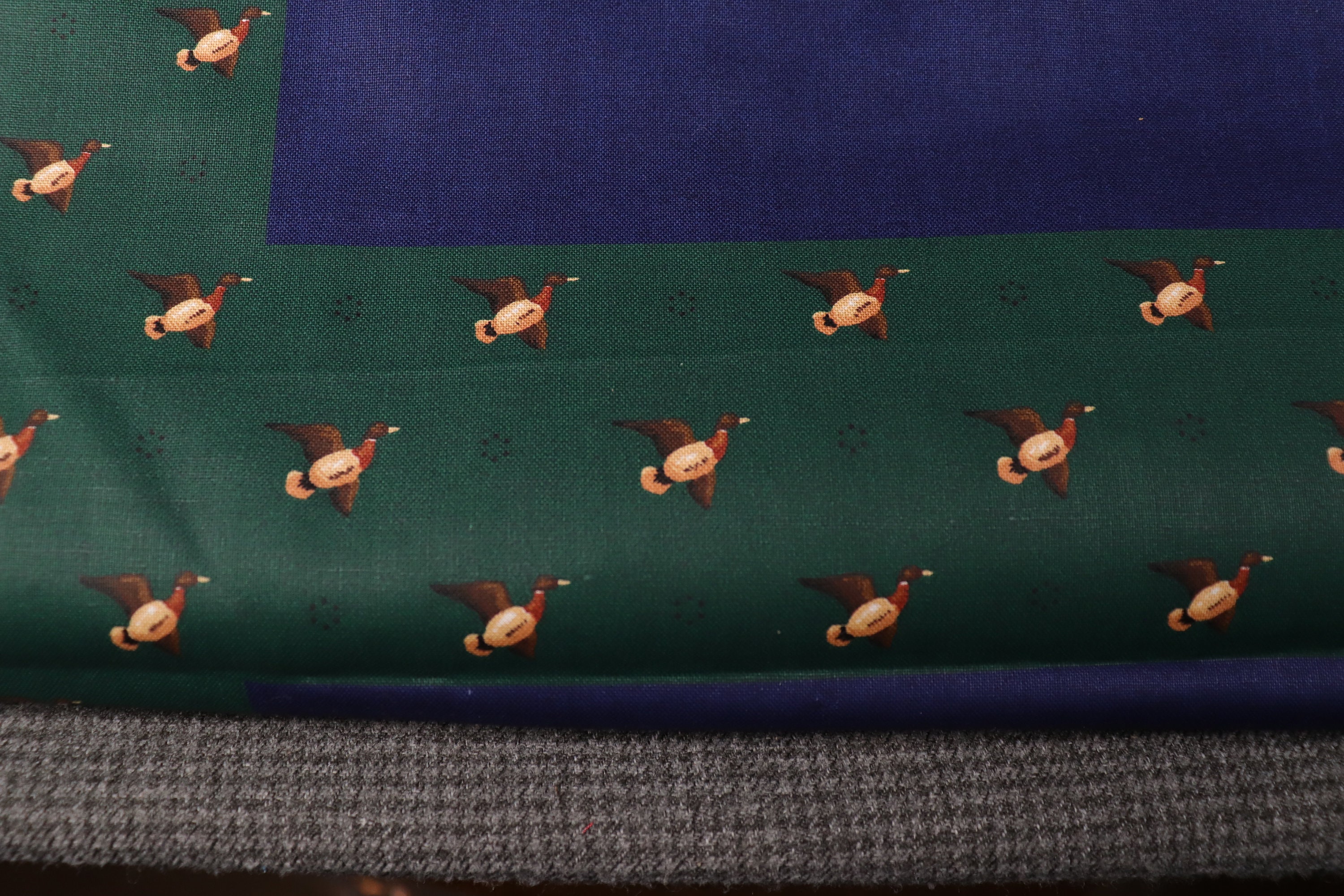 VIP Cranston Fabric Joan Messmore Black and Golden Labs in Hunting Fall ...