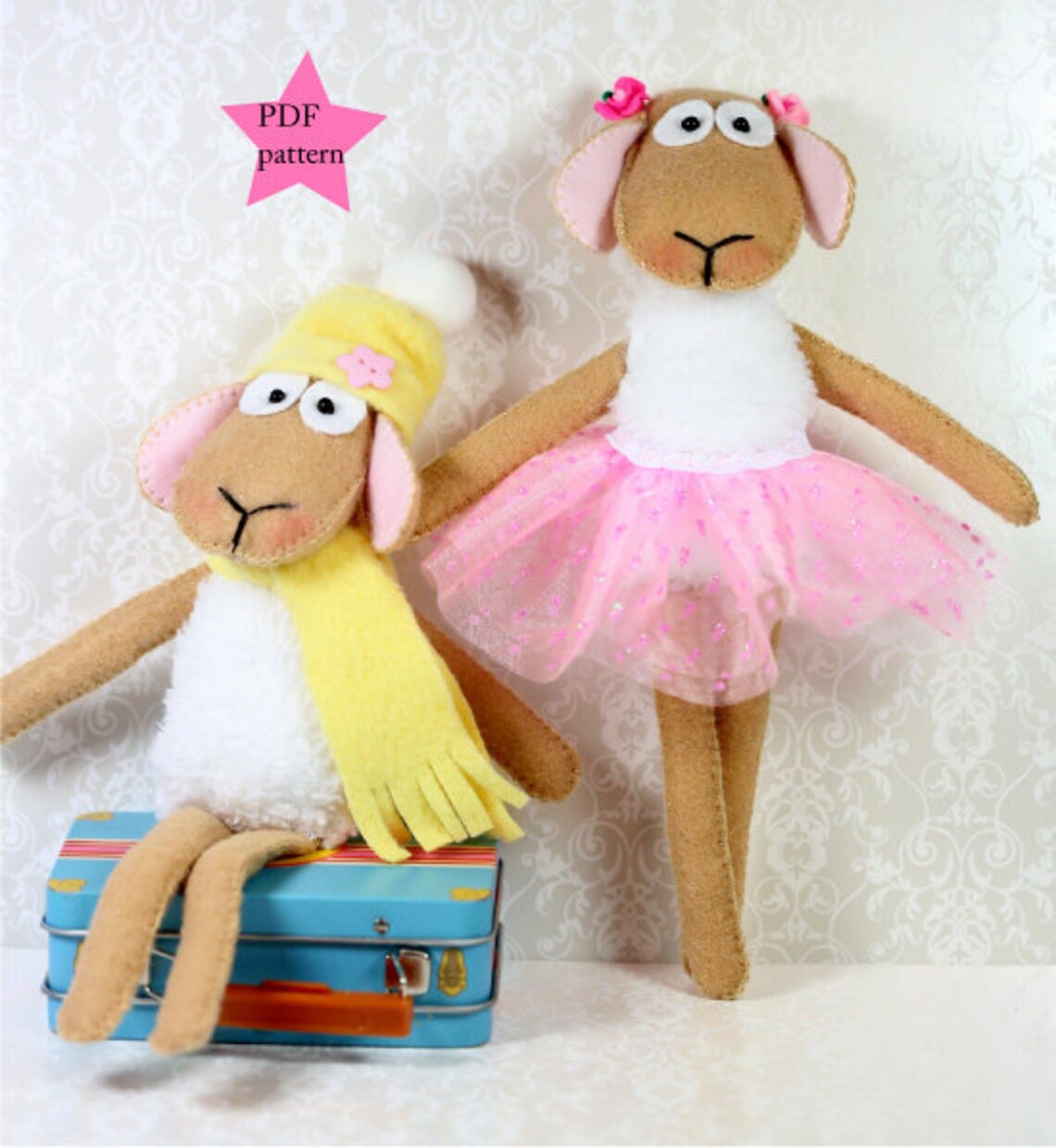 Lamb Sewing Pattern - PDF Epattern - Etsy