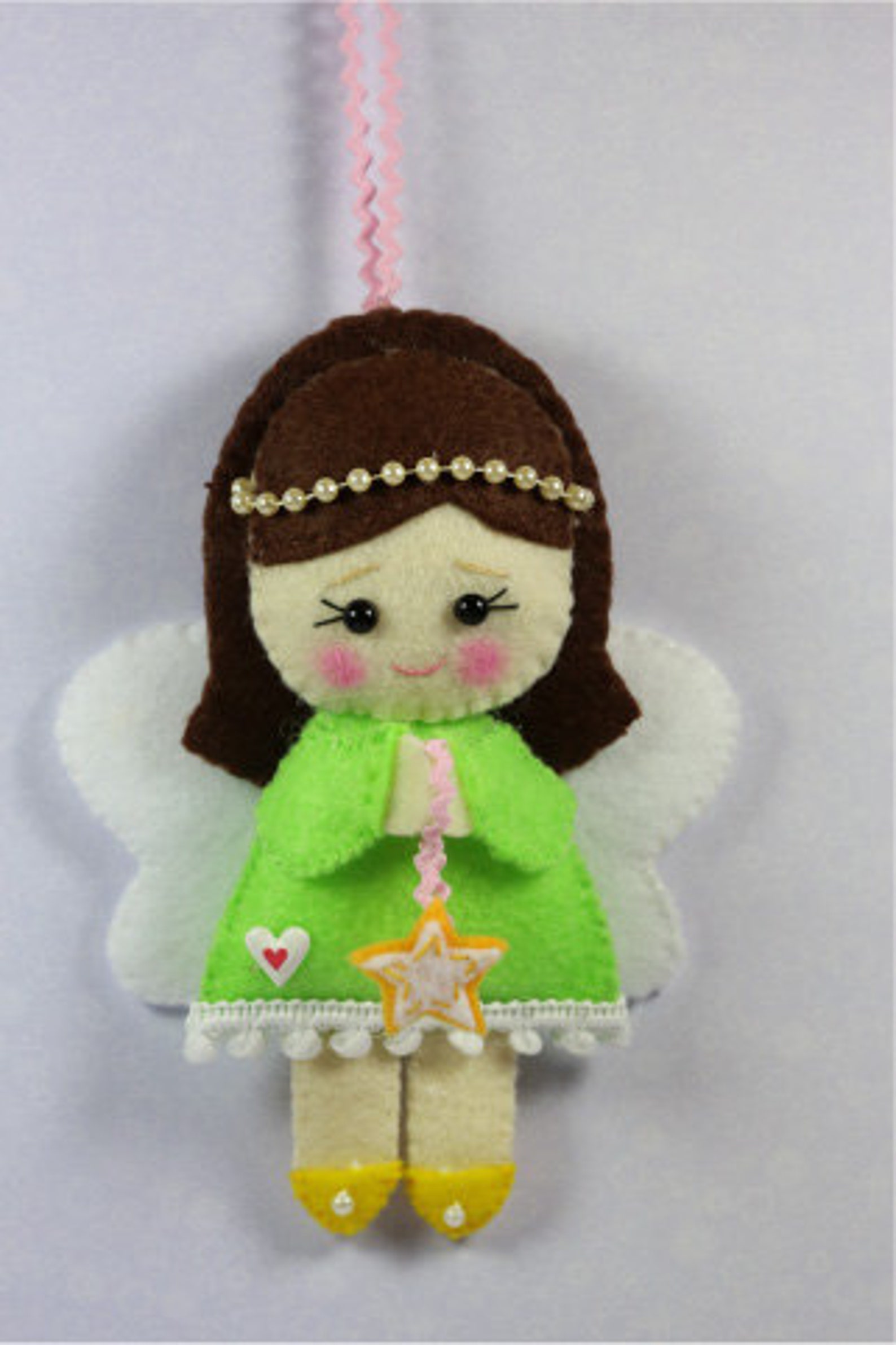 Beautiful Angel. PDF Pattern. Felt Doll. - Etsy