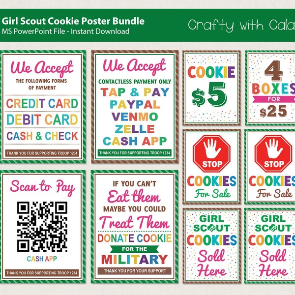Cookie Booth Sign - Etsy