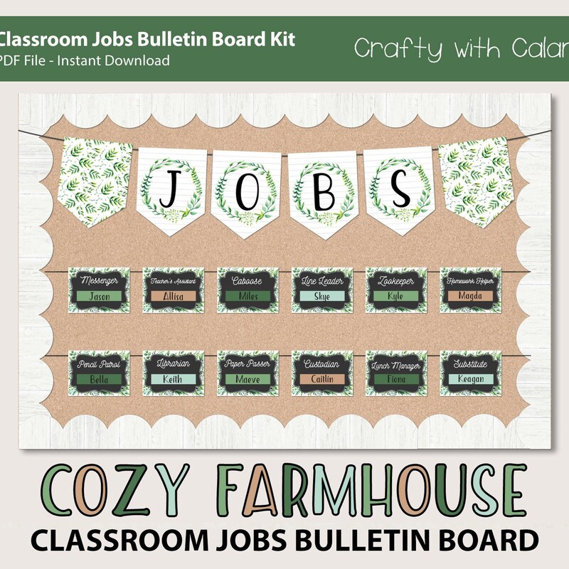 Farmhouse Classroom - Etsy