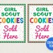 Girl Scout Cookie Booth Printable, Cookie Booth Stop Sign Poster ...