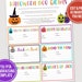 Halloween Candy Gram Template, Halloween Boo Gram, PTA PTO Fundraiser ...