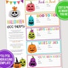 Halloween Candy Gram Template, Halloween Boo Gram, PTA PTO Fundraiser ...