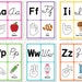 Alphabet Poster Classroom Decoration, Cursive Alphabet Poster, ASL ...