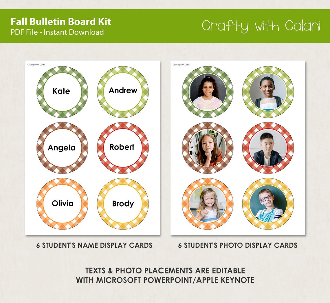 Thanksgiving Bulletin Board Kit Gnome Bulletin Board Fall - Etsy