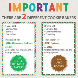 Girl Scout Cookie Booth Printable, 2024 LBB Cookie Booth Price List ...