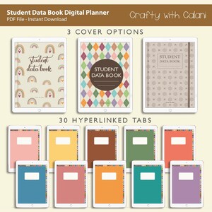 Teacher Digital Journal, Digital Student Data Book, Teacher Digital ...