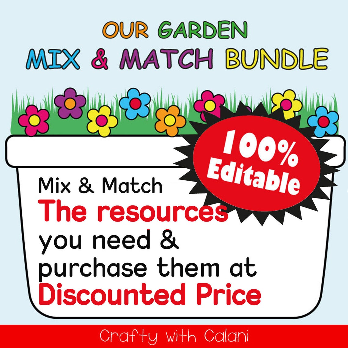 Number Classroom Poster Garden Classroom Flower Math - Etsy